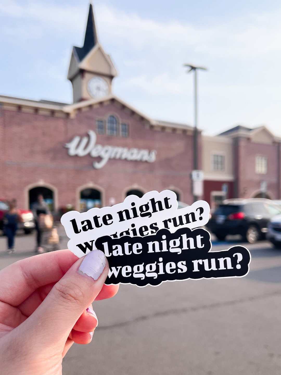 Weggies Run Sticker Wegmans Sticker Funny Sticker - Etsy