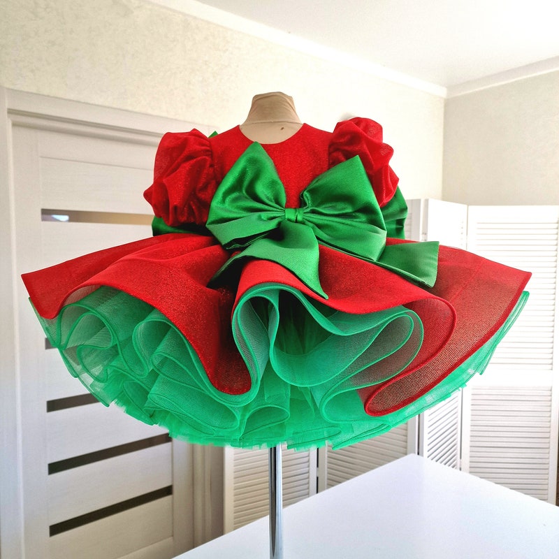 Christmas Tutu Dress - Etsy