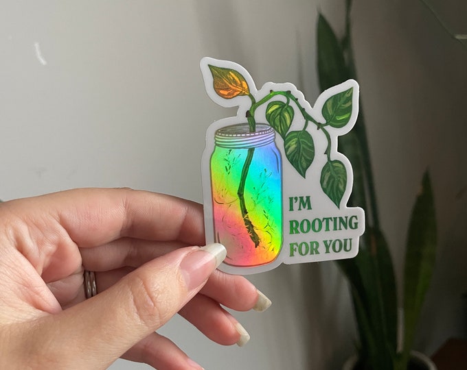 I'm Rooting for You Pot - Etsy