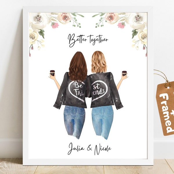 Best Friend Frame - Etsy