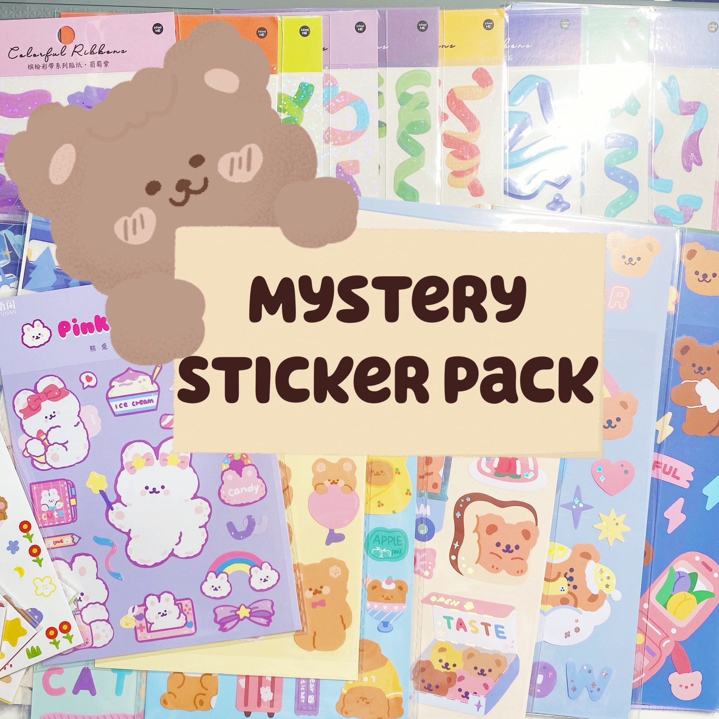 Grab Bags Journaling Cute Stickers for Decorating Mini Sticker Sheets ...