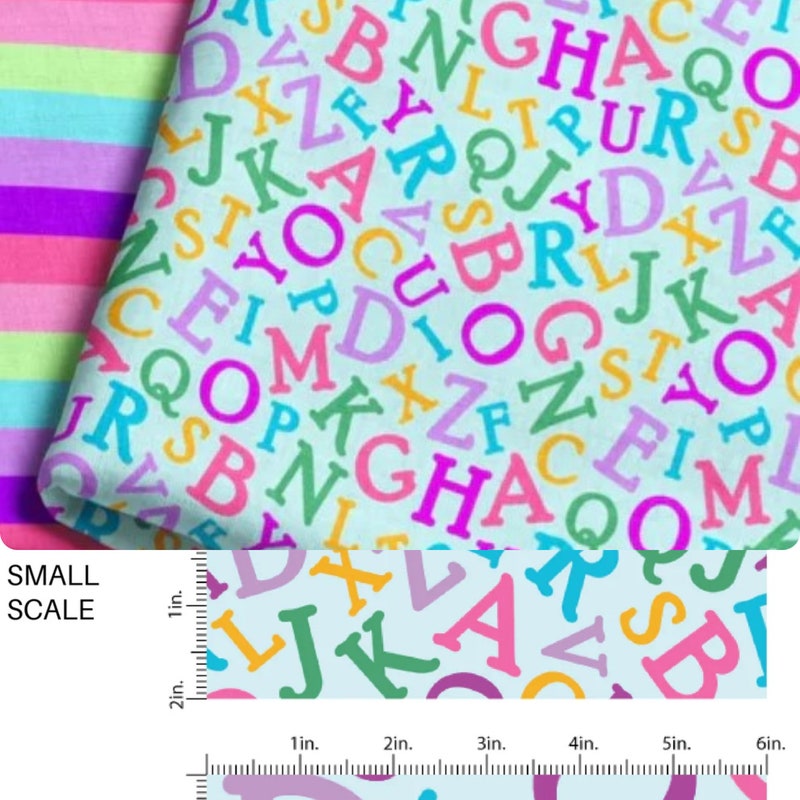 Fabric Alphabet - Etsy