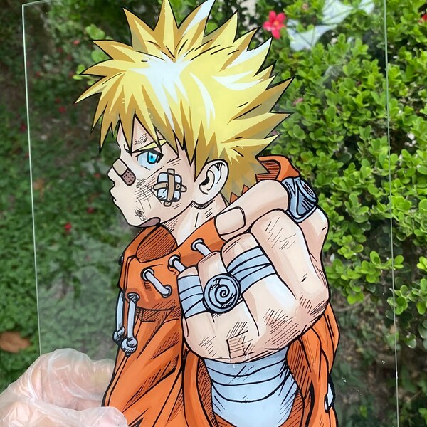 Naruto Glass Painting - Etsy