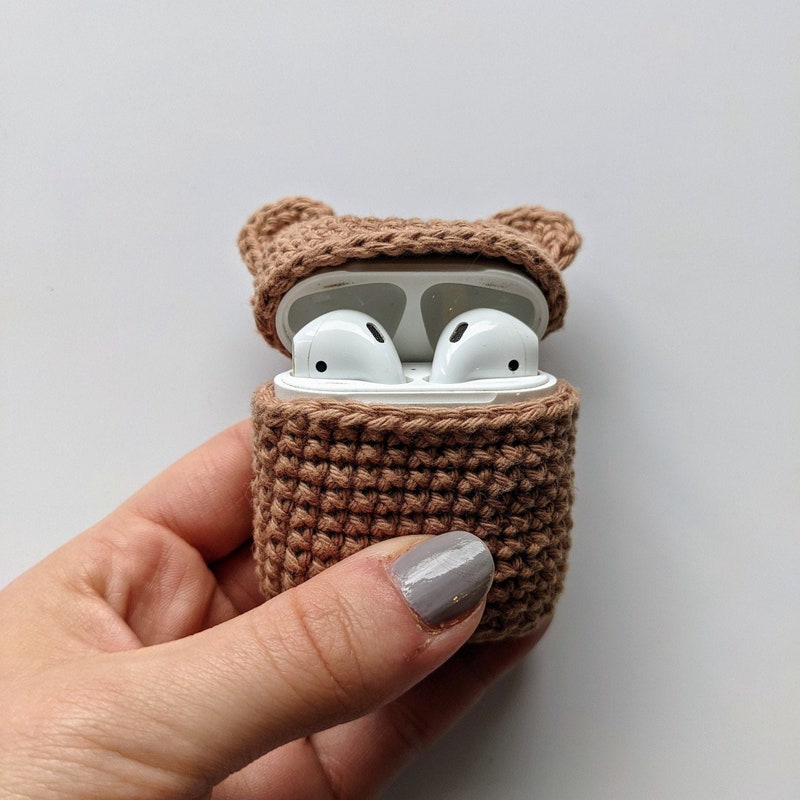 Bear AirPod Case - Etsy
