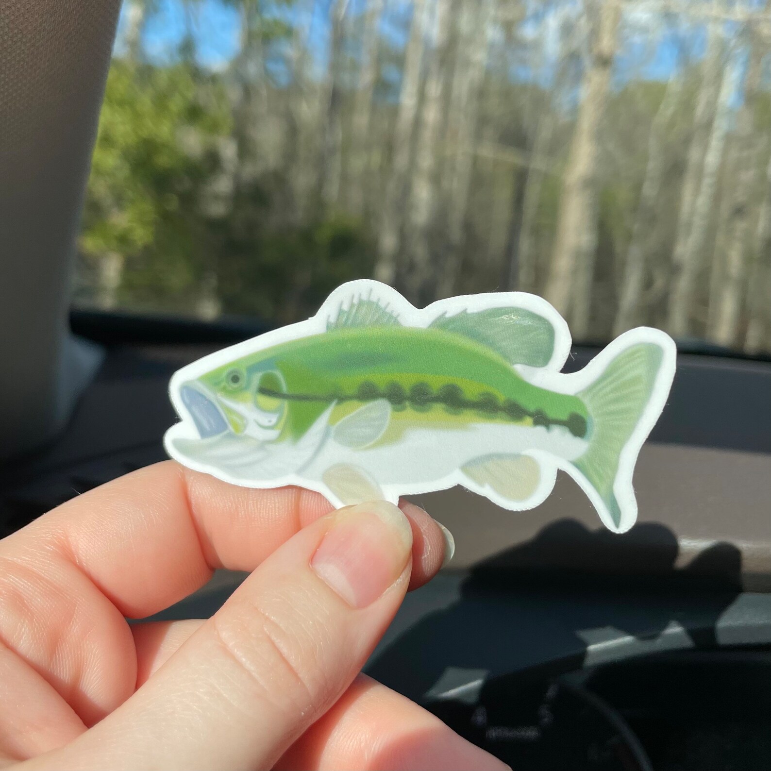 Largemouth Bass Sticker - Water-resistant - Etsy