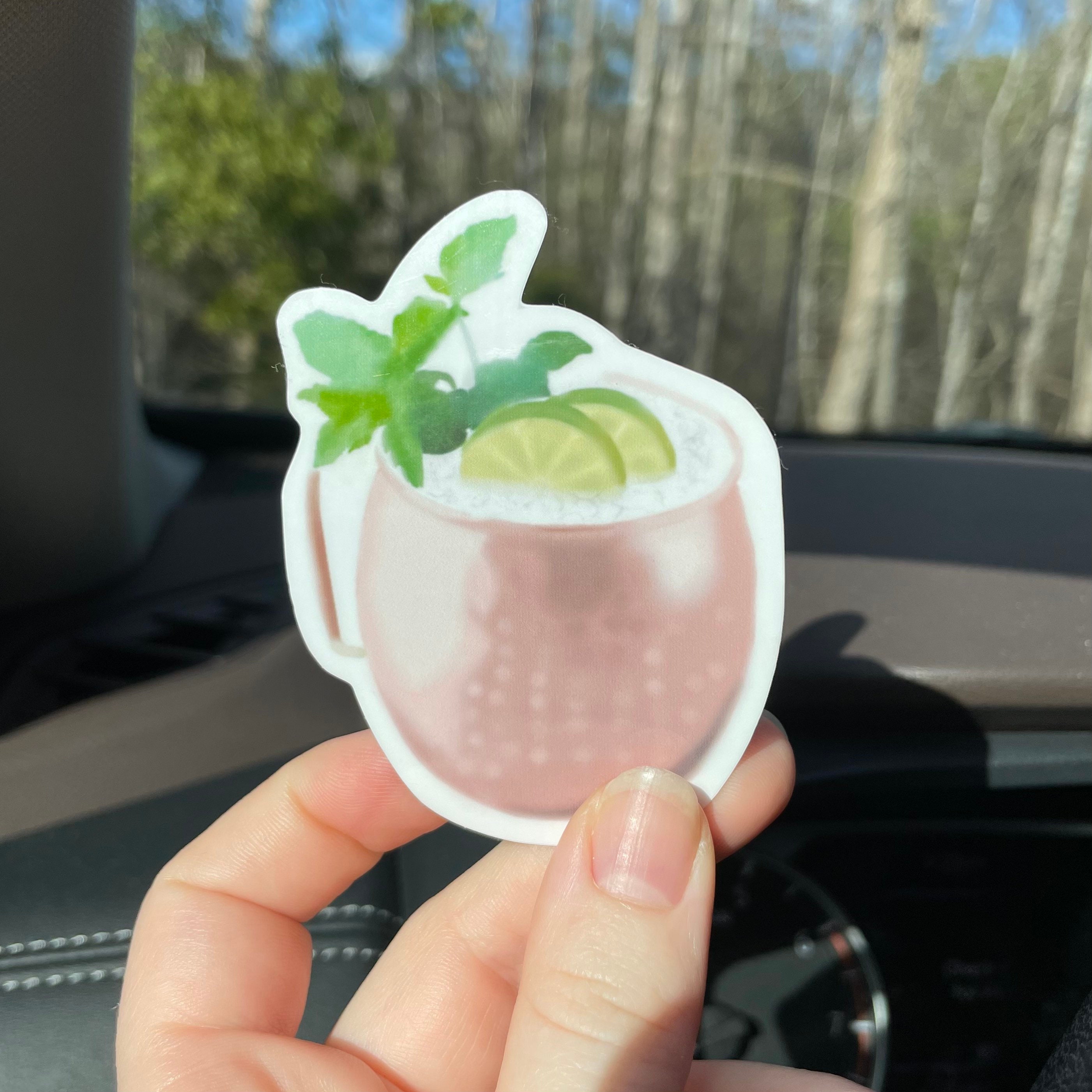 Moscow Mule Sticker Waterproof/dishwasher Safe - Etsy