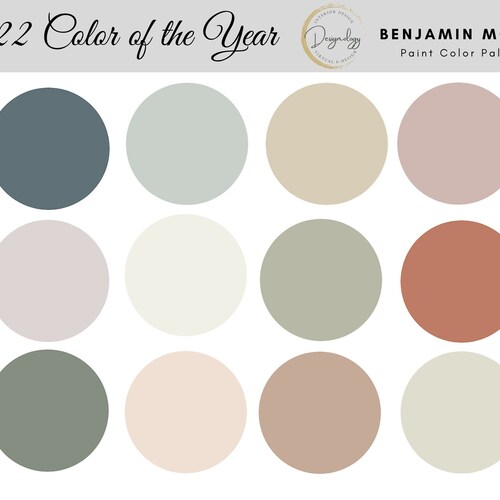 2022 Color of the Year Paint Color Scheme Premade Paint - Etsy Canada