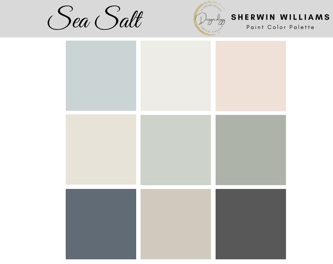 2022 Color of the Year Paint Color Scheme, Premade Paint Palette ...