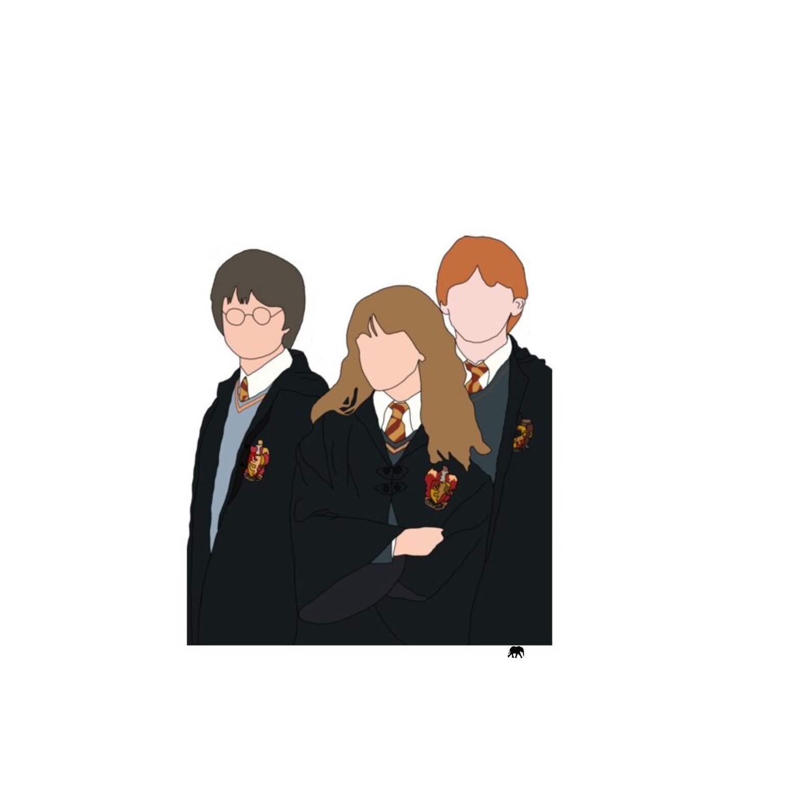 Harry Potter stickers 10 pack of stickers | Etsy