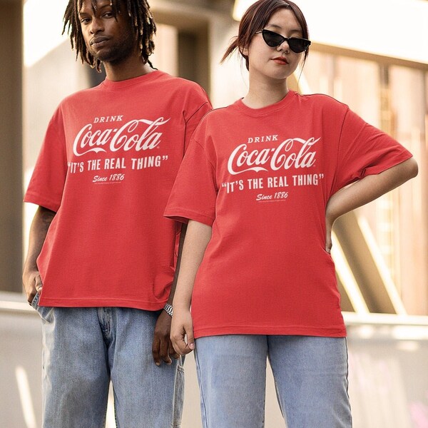 Red Coca Cola Shirt - Etsy