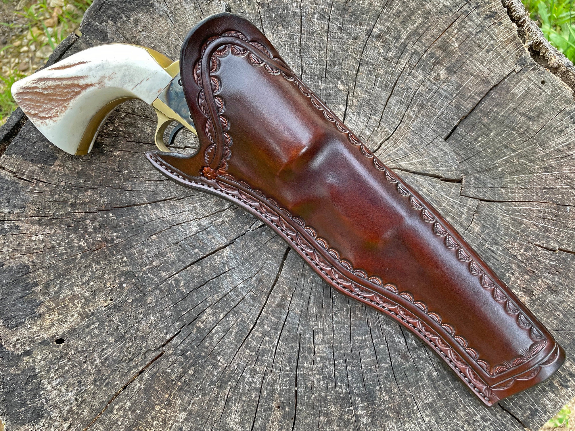 Made to Order California Slim Jim Holster for Colt Walker and Dragoon ...