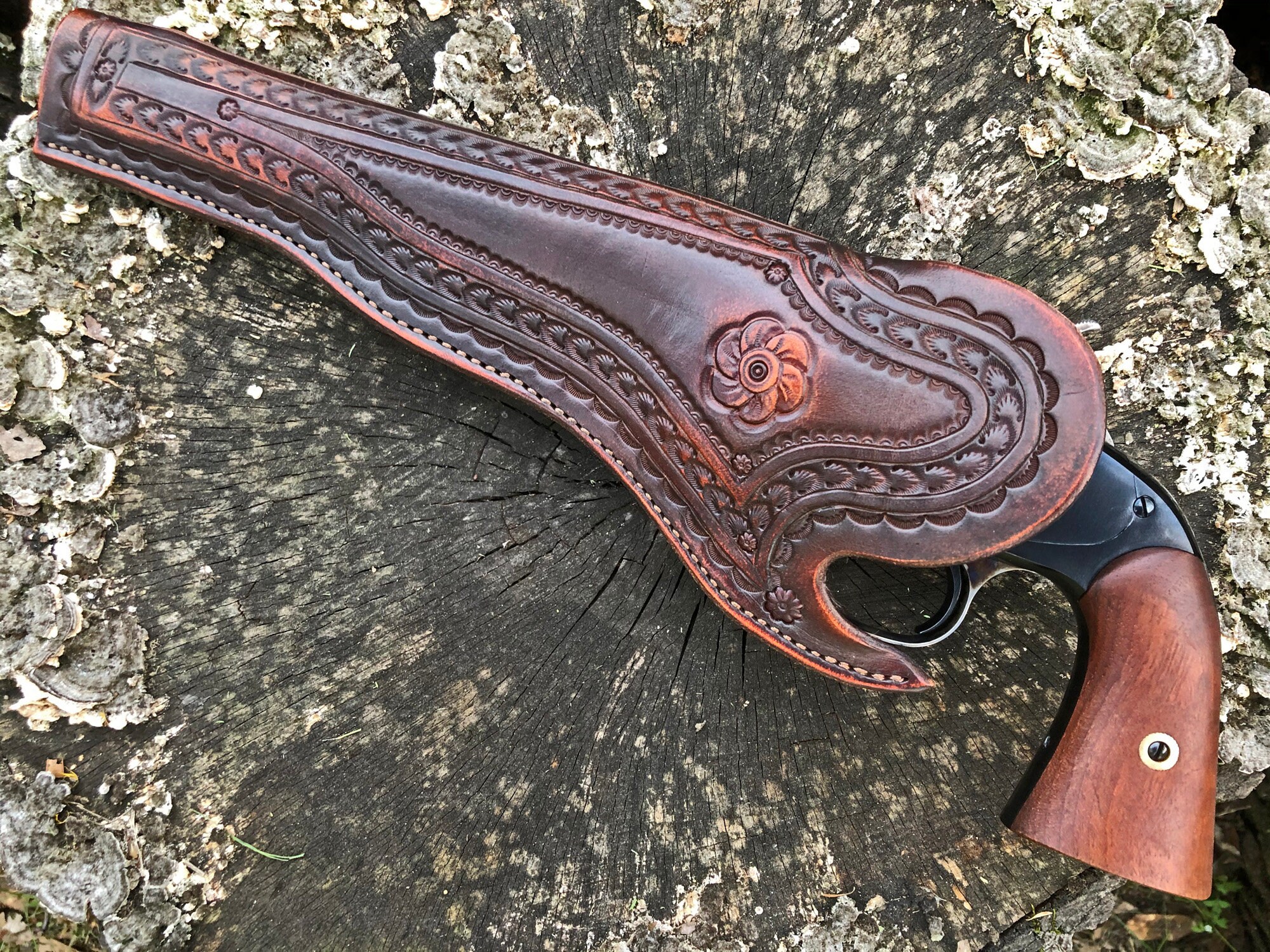 Made to Order California Slim Jim Holster for Single Action Revolvers ...