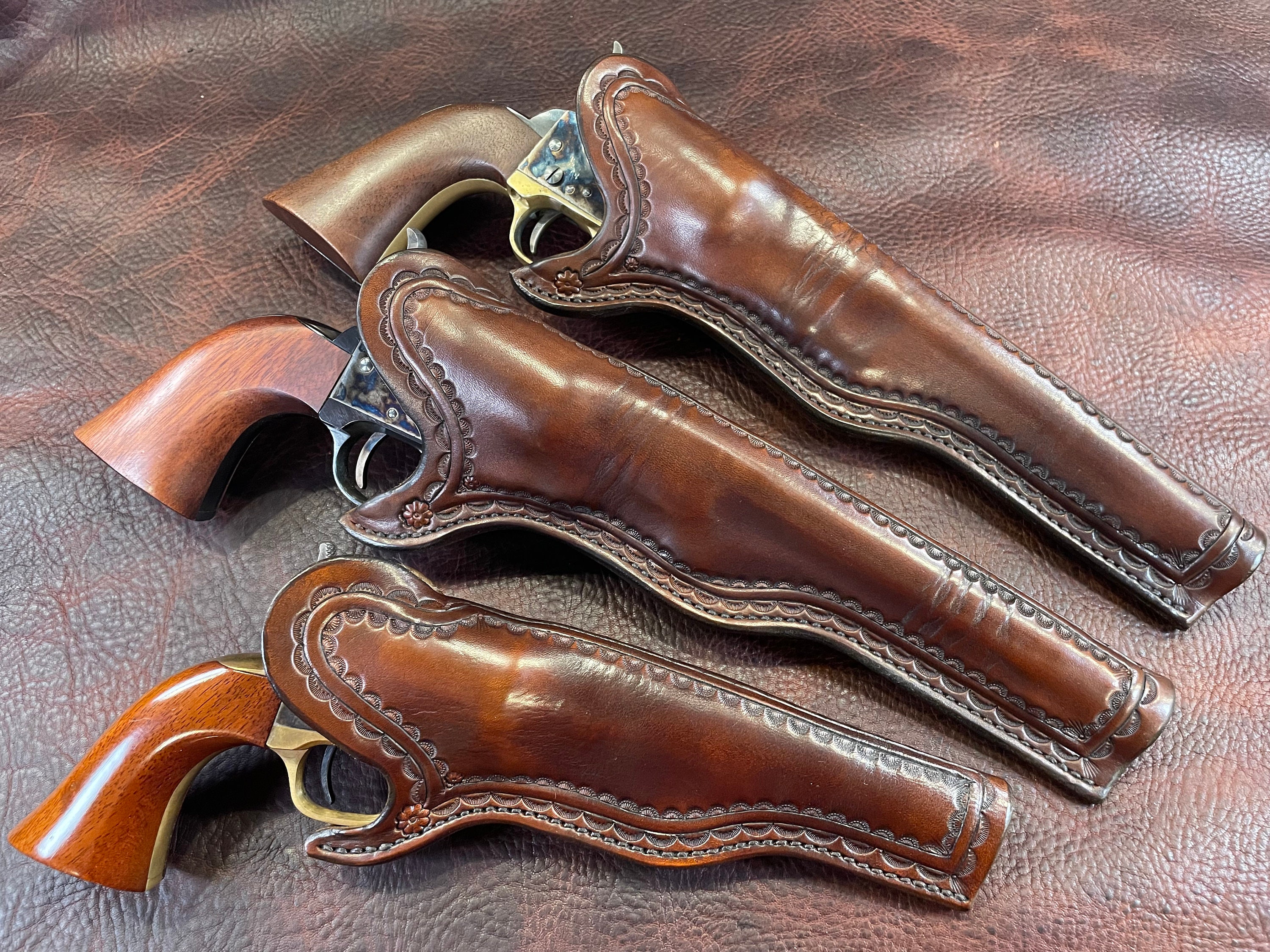 Made to Order California Slim Jim Holster for Single Action Revolvers ...