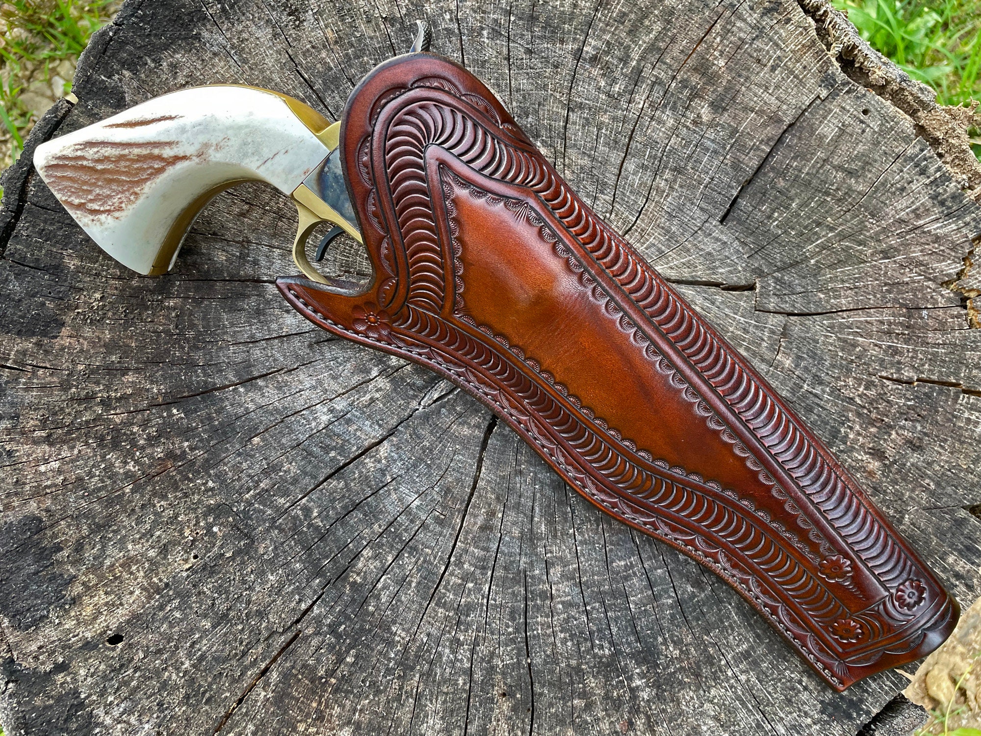 Made to Order California Slim Jim Holster for Colt Walker and Dragoon ...