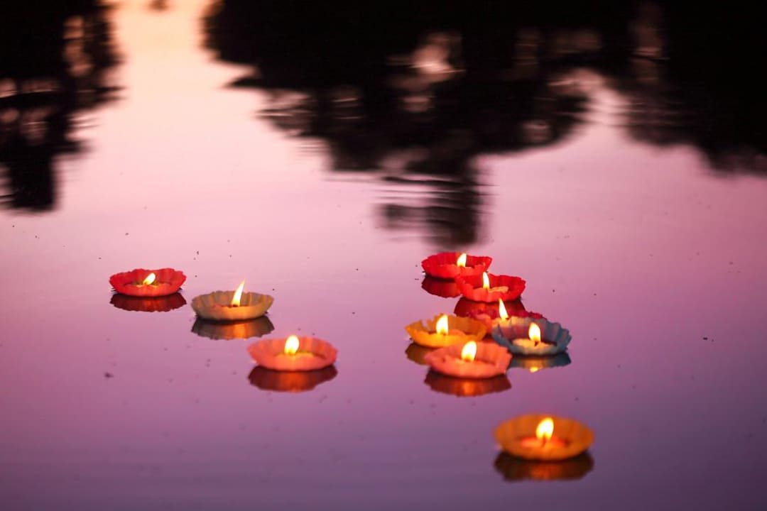 Small Floating Candles Biodegradable – Water Lanterns- Box of 6 - Etsy