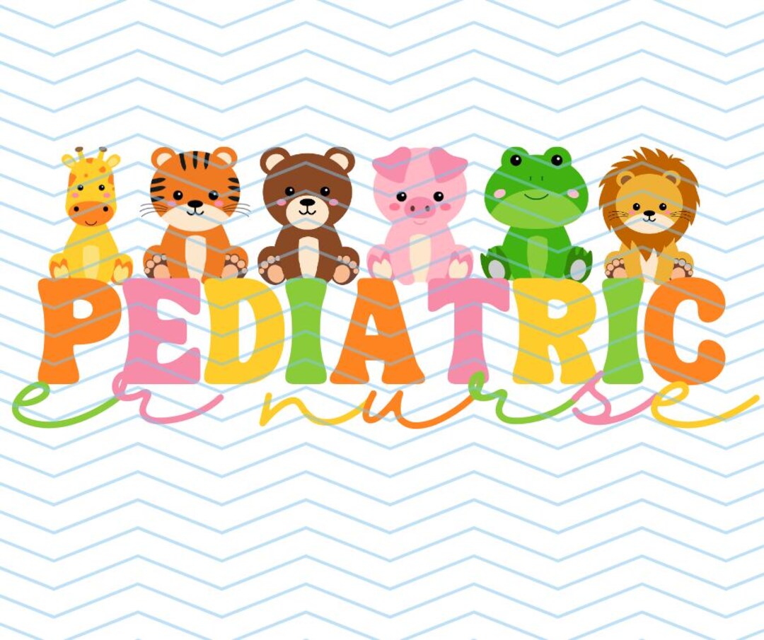 PEDS ER Nurse, PNG File, Pediatrics, Pediatric Nursing, Digital ...