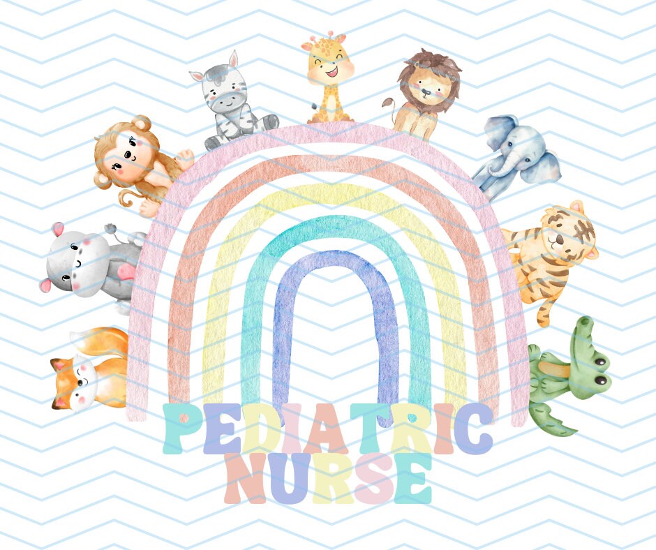 PEDS Nurse, PNG File, Pediatrics, Pediatric Nursing, Digital Download ...