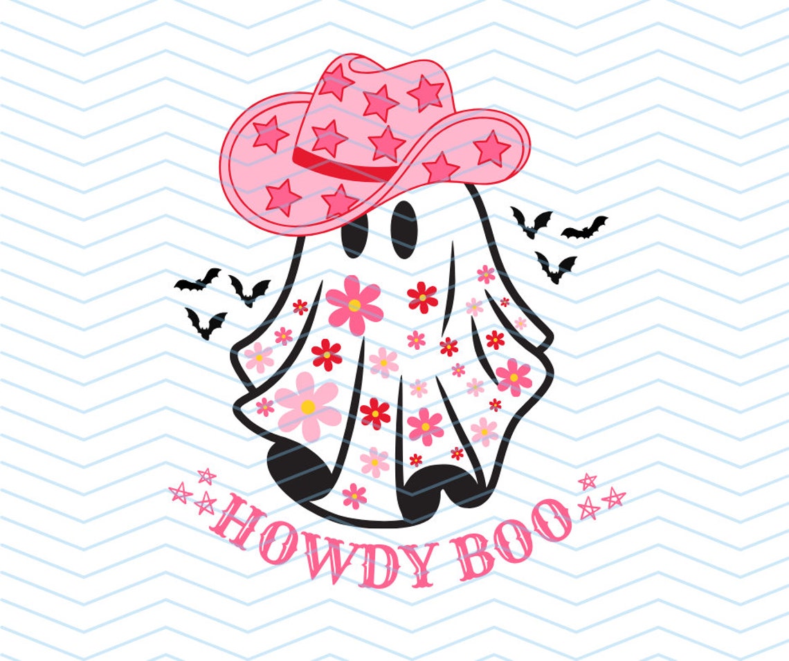 Howdy Boo PNG File, DTF, Digital Download, Transparent Background ...