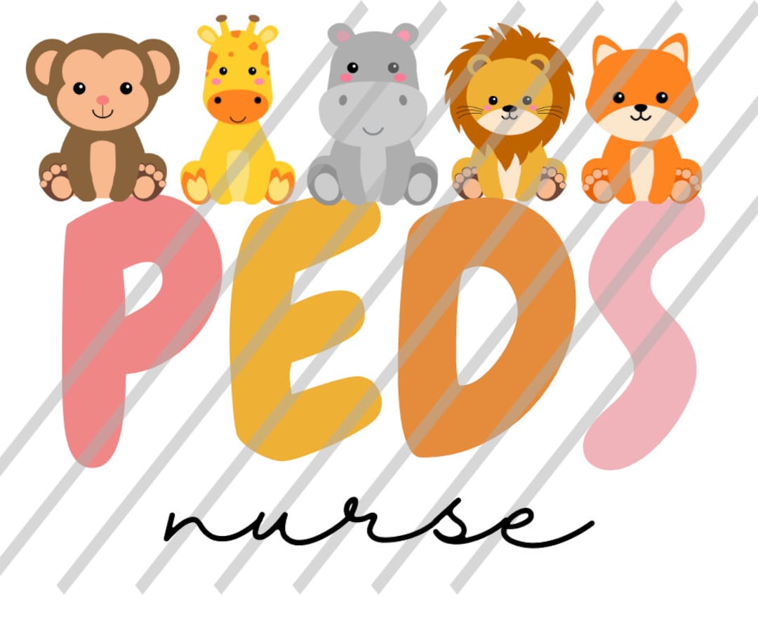 PEDS Nurse, PNG File, Pediatrics, Pediatric Nursing, Digital Download ...