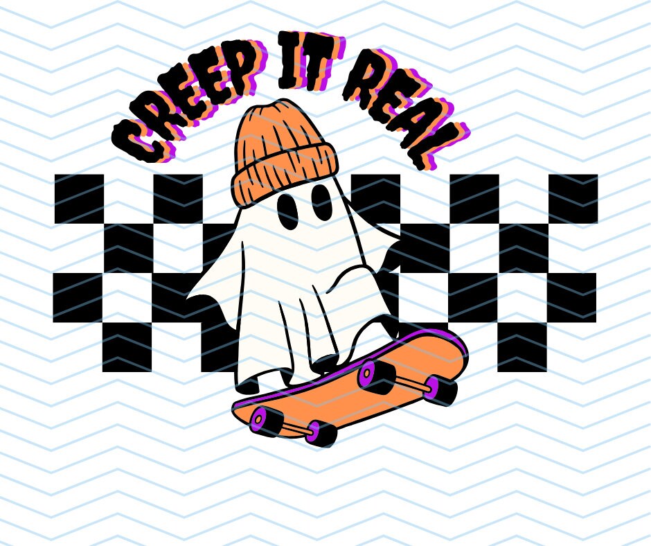 Creep It Real PNG File, DTF, Digital Download, Transparent Background ...