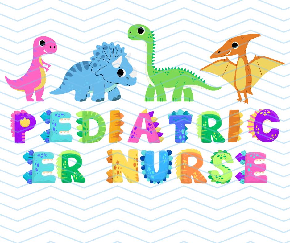 PEDS ER Nurse, PNG File, Pediatrics, Pediatric Nursing, Digital ...