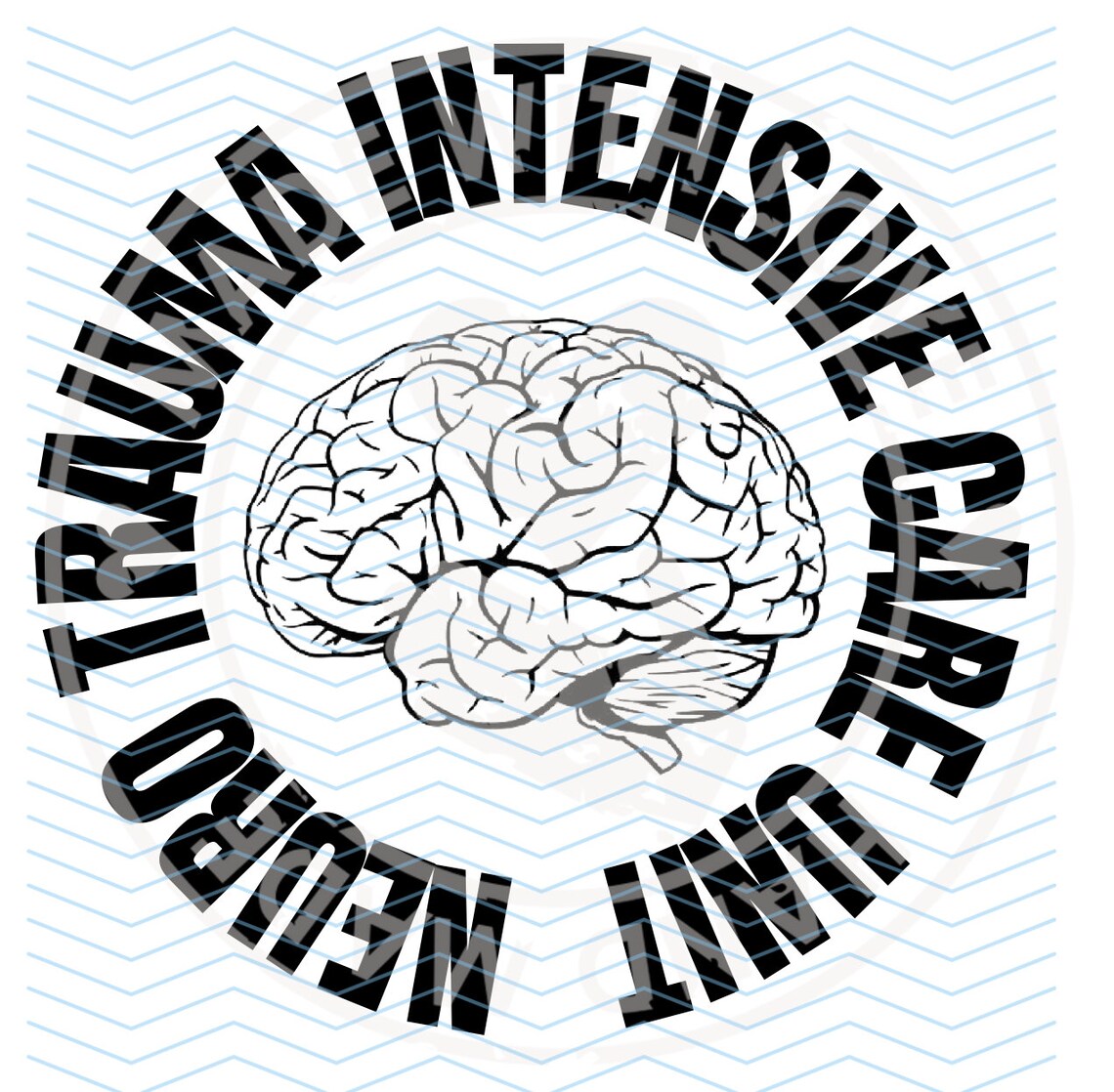 Neuro ICU Nurse PNG File, Neuro, Brain, Dtf, Nursing, Neuro Nurse ...
