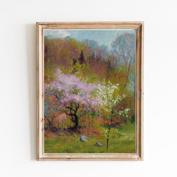 Spring Trees - Etsy