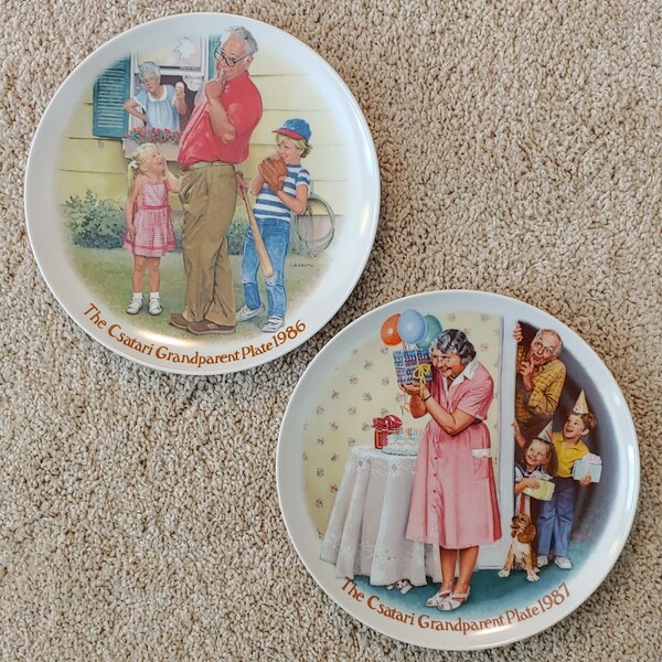 Grandparent Plates - Etsy