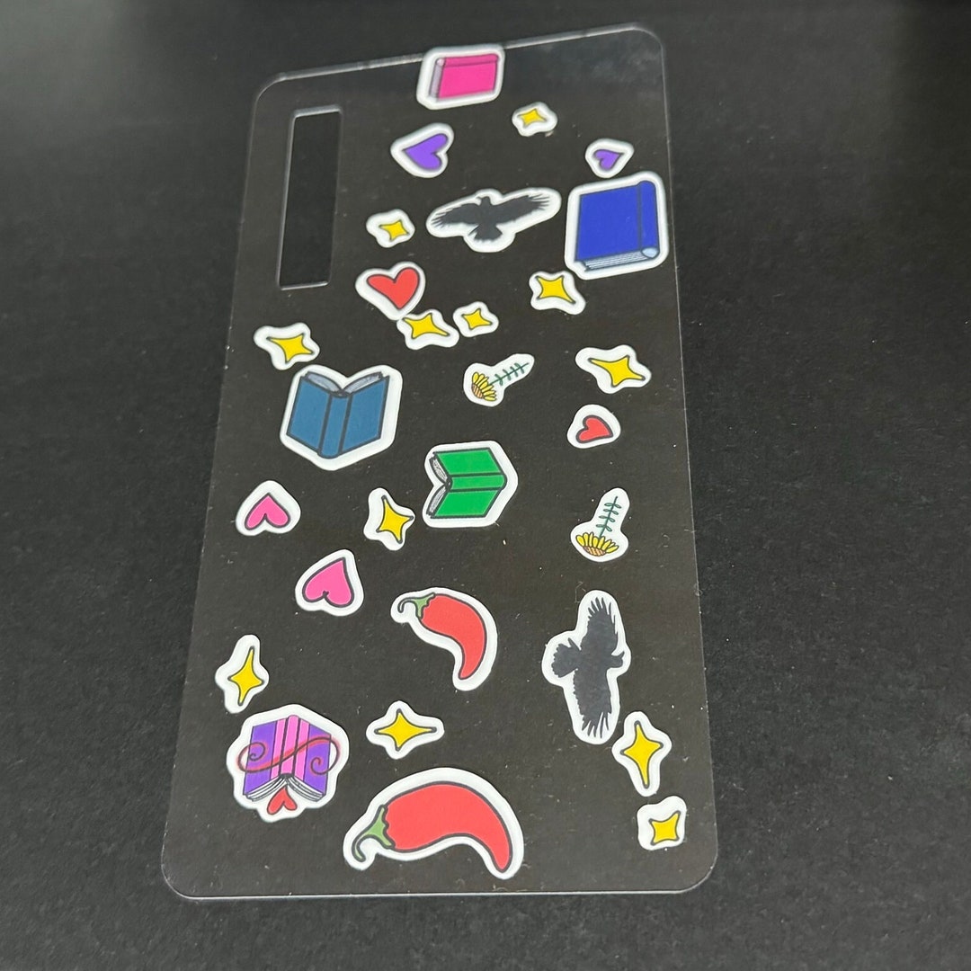 Clear Plastic Inserts for Onyx Boox Palma for Adding Stickers Under a ...