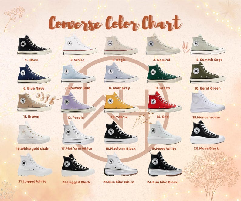 Custom Converse Taylor 1970s Blue Whale Embroidered Shoes, Red Mushroom ...
