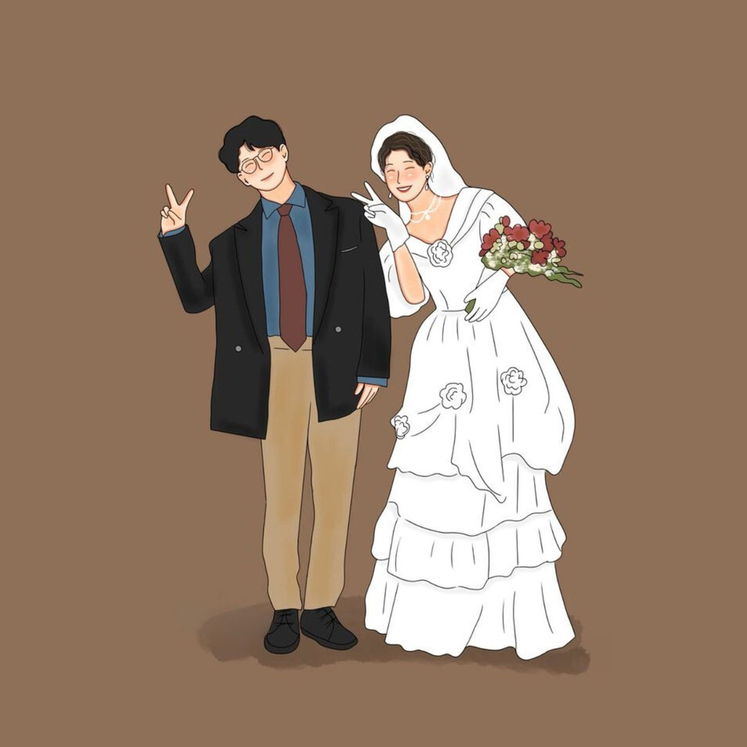 Faceless Portrait, Custom Illustration, Personalised Photo, Photo ...