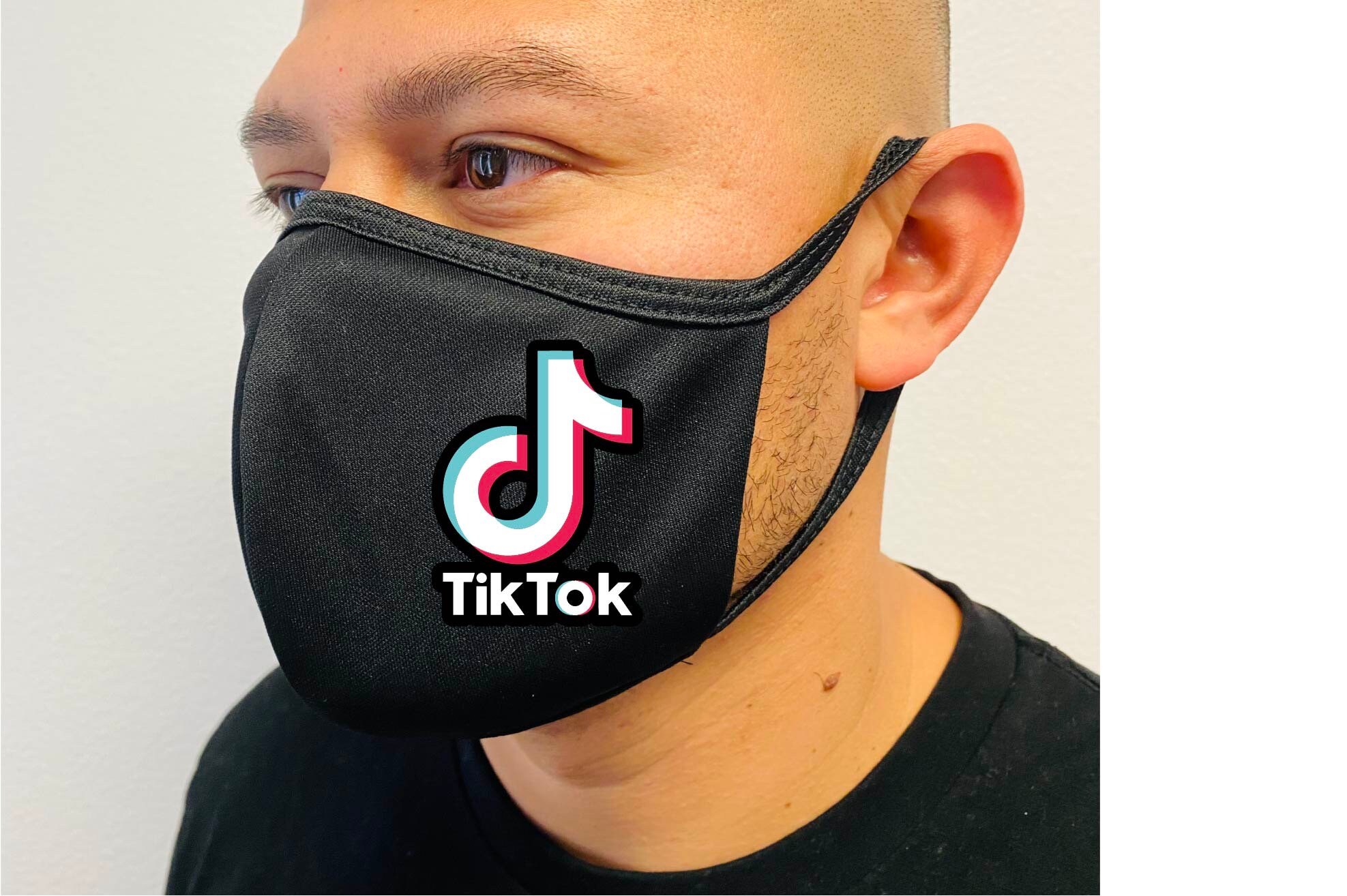 TIKTOK cute trendy mask personalized gift | Etsy