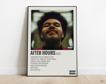 The Weeknd Poster | Etsy