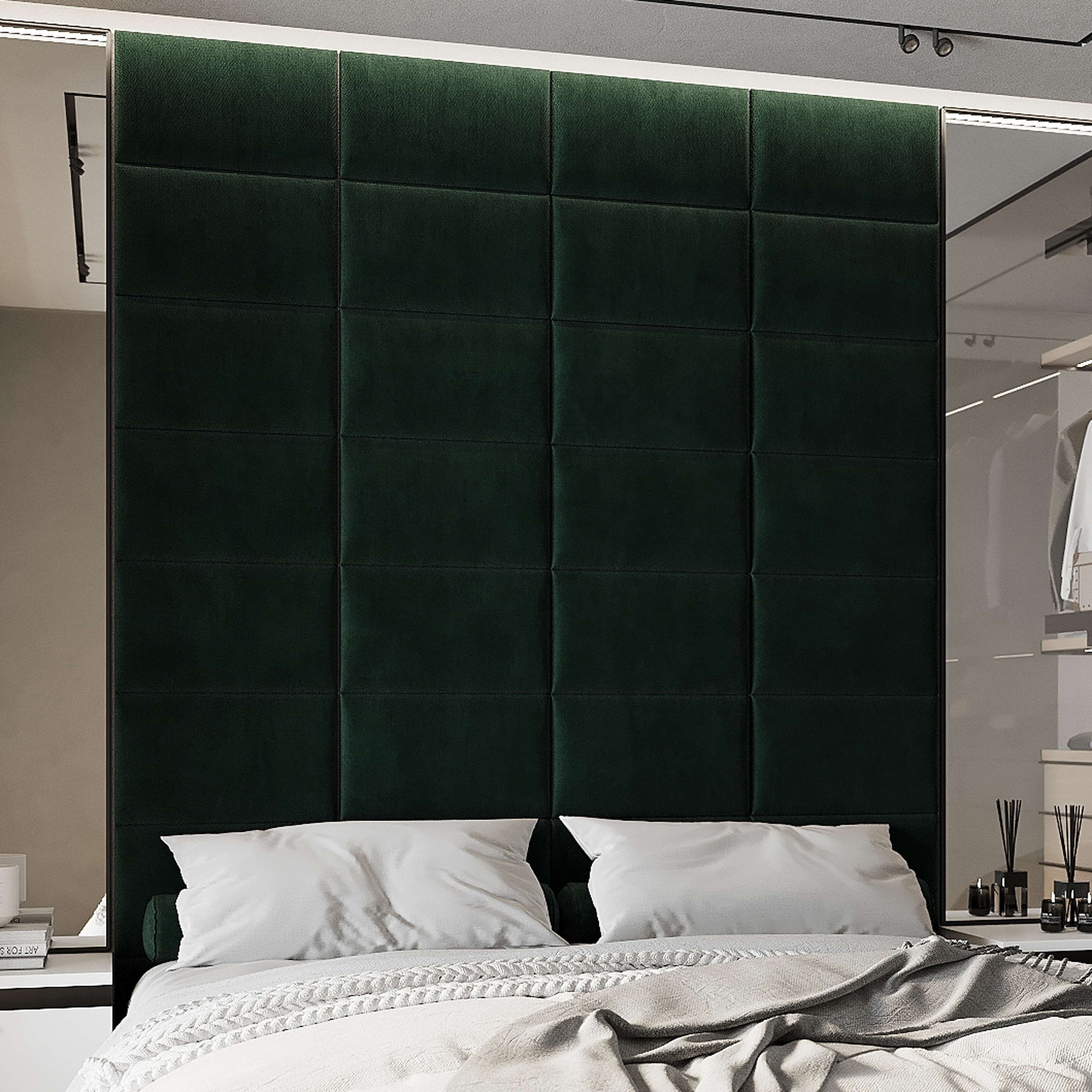 Velvet padded wall panels store