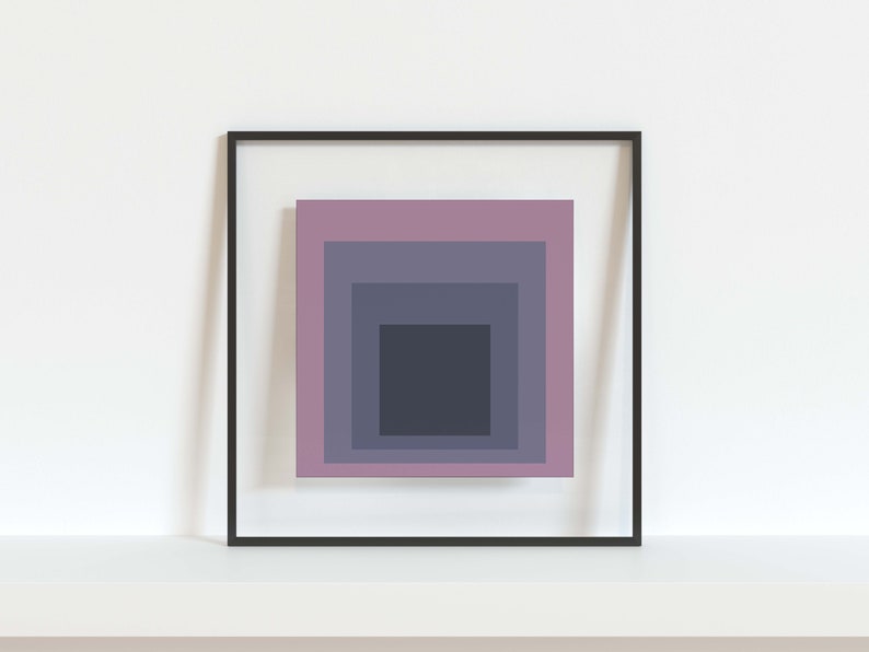 Square Art | Color Block Art | Bold | Gallery Wall | Set of 3 | Modern ...