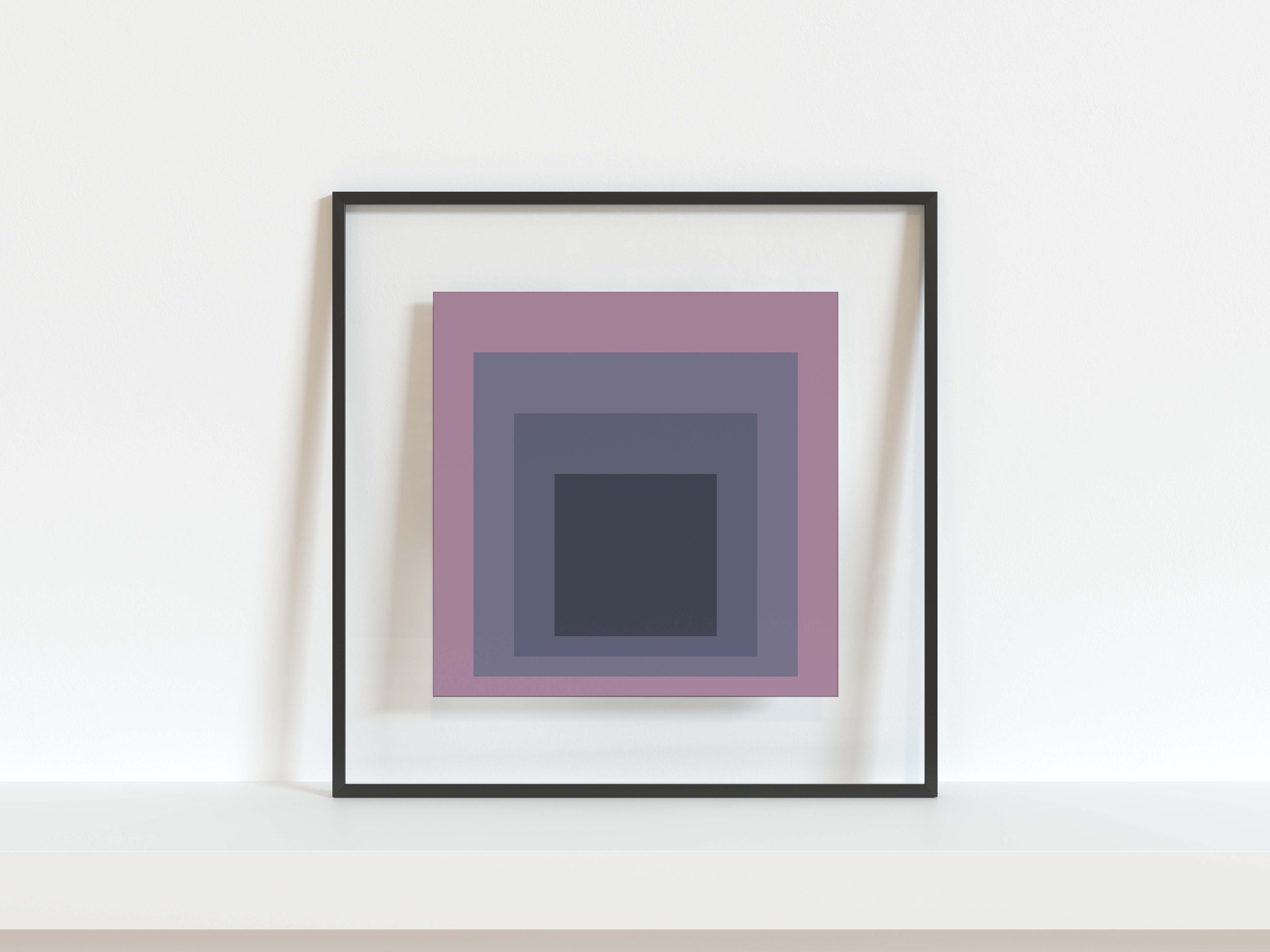 Square Art | Color Block Art | Bold | Gallery Wall | Set of 3 | Modern ...