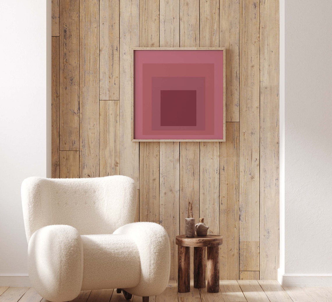 Square Art | Color Block Art | Bold | Gallery Wall | Set of 3 | Modern ...