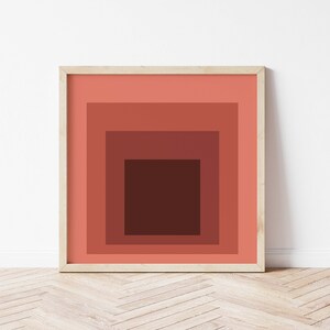 Square Art | Color Block Art | Bold | Gallery Wall | Set of 3 | Modern ...