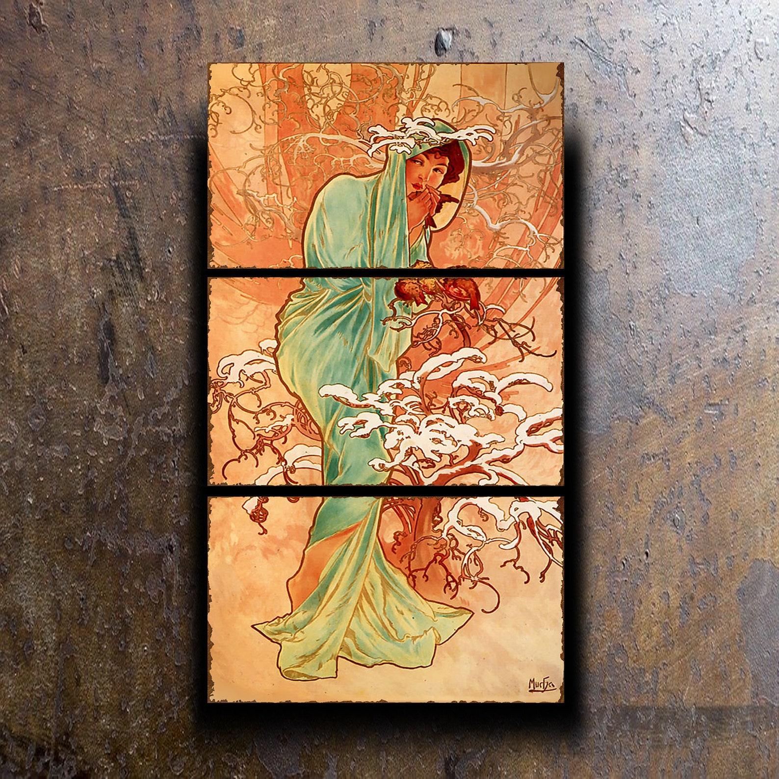 SPECTACULAR Poster of 3 Metal Plates Dedicated to the Art - Etsy