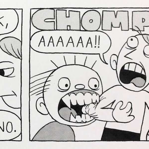 Robbery Etiquette Original Comic Strip - Etsy