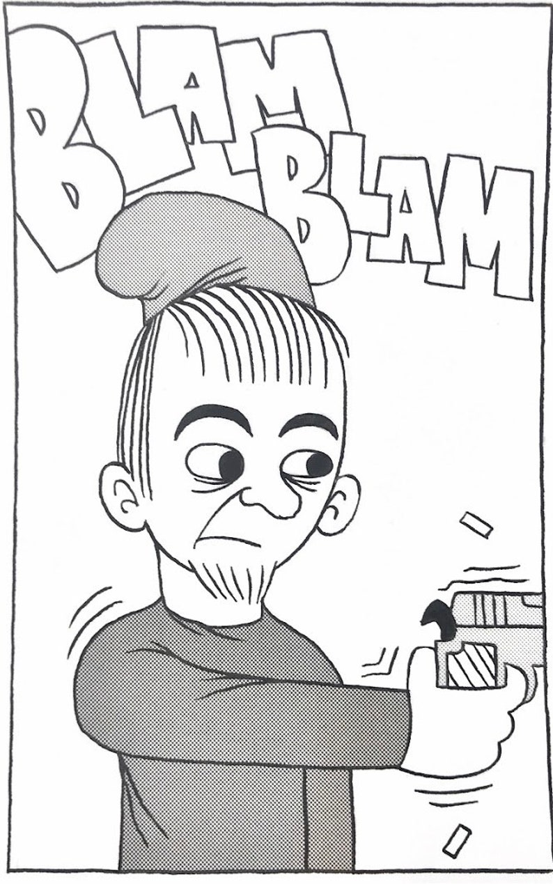 Robbery Etiquette Original Comic Strip - Etsy