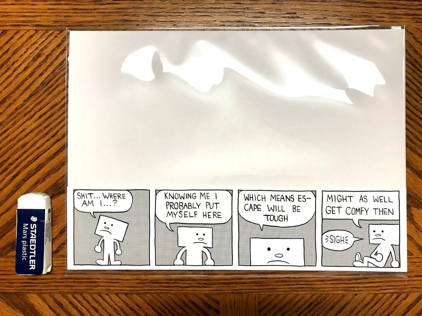 Blokhed - Original Comic Strip - Etsy