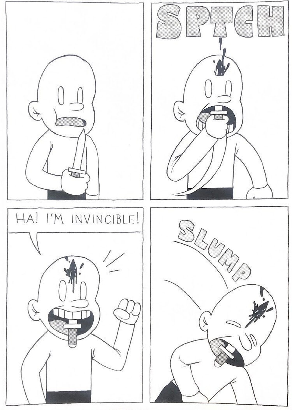 Invincible - Original Comic Strip - Etsy