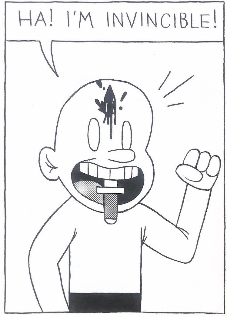 Invincible - Original Comic Strip - Etsy