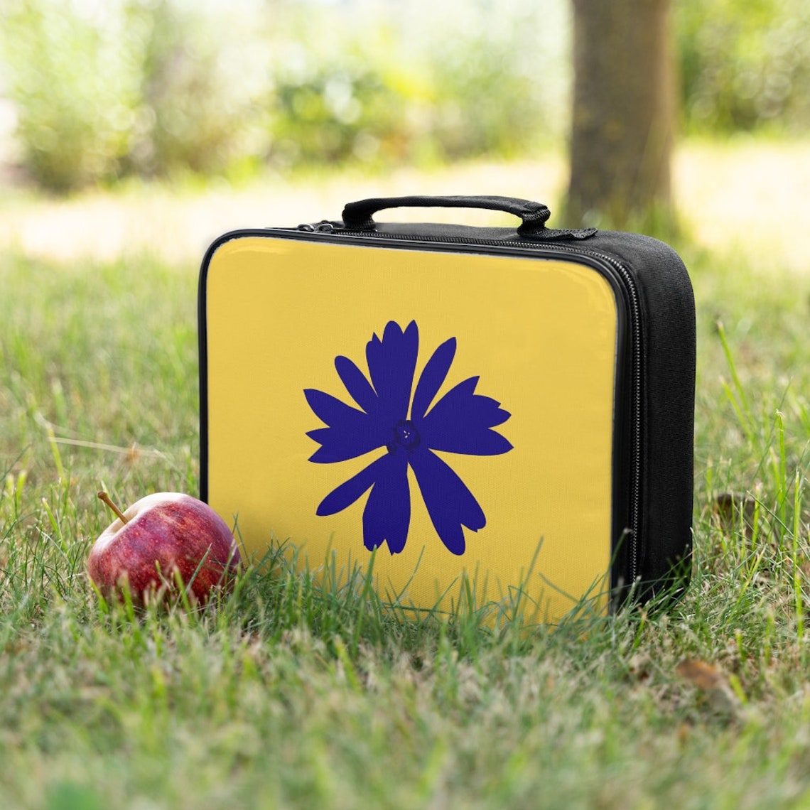 Yellow Lunch Bag Insulated Kids Lunchbox School Lunch Box | Etsy