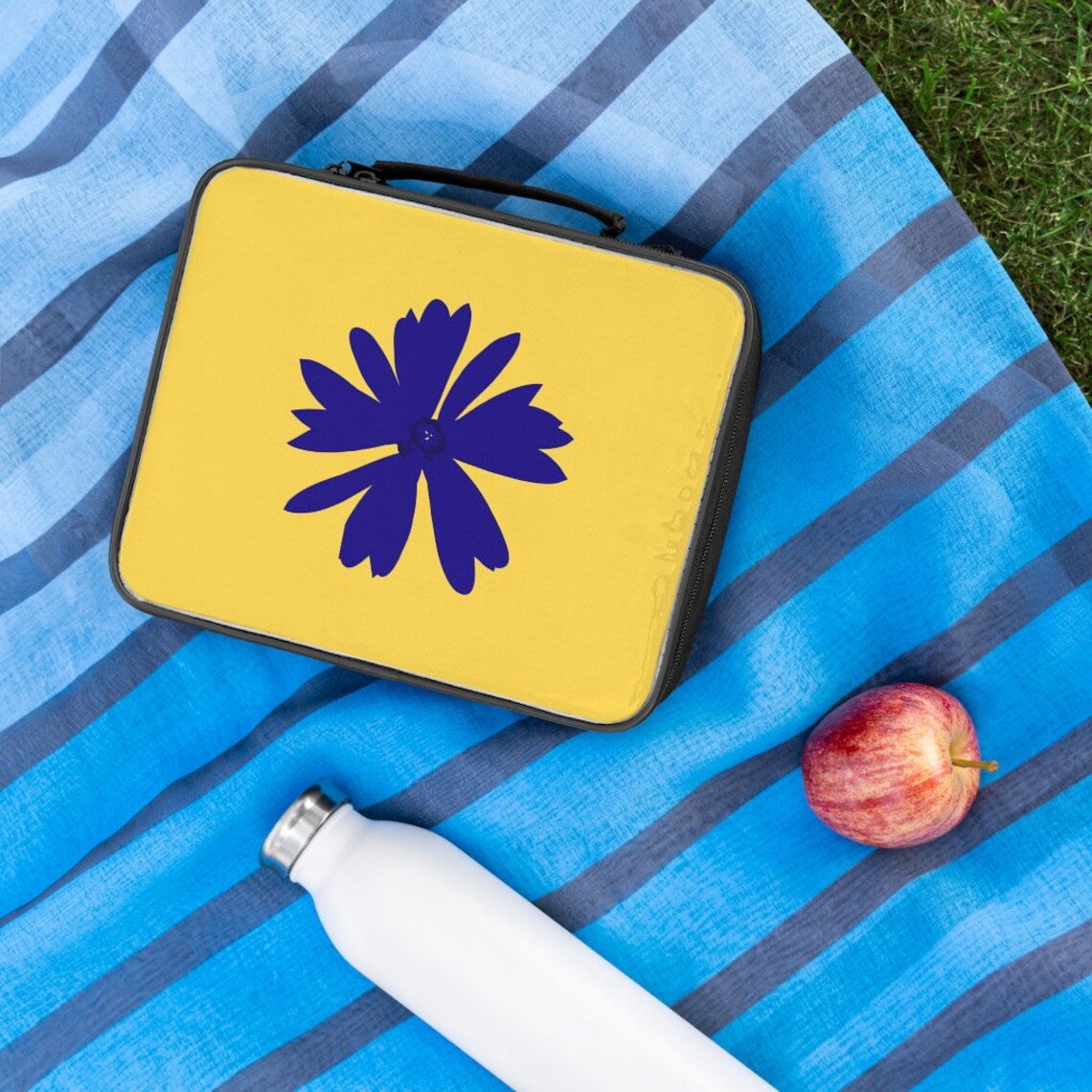 Yellow Lunch Bag Insulated Kids Lunchbox School Lunch Box | Etsy