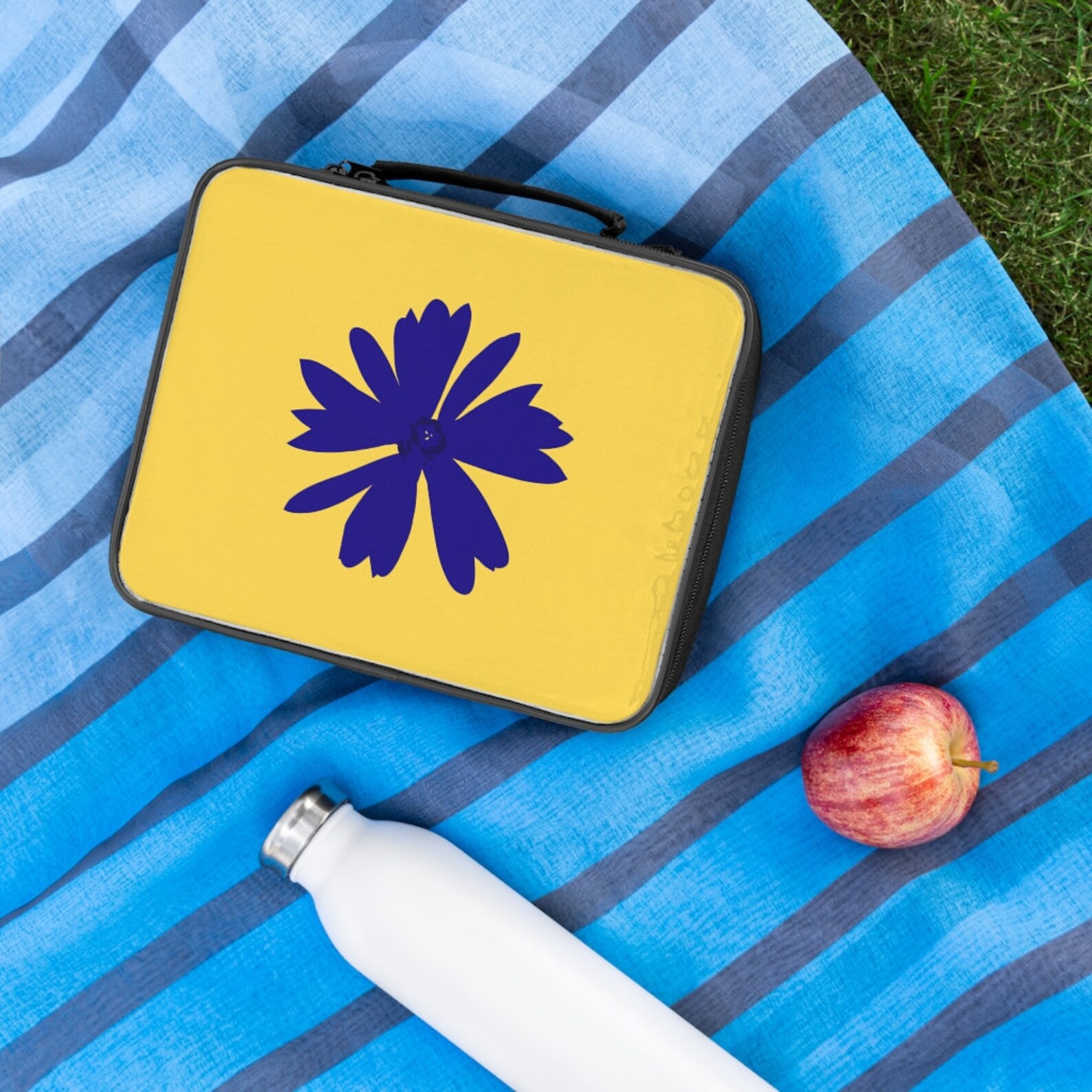 Yellow Lunch Bag Insulated Kids Lunchbox School Lunch Box | Etsy