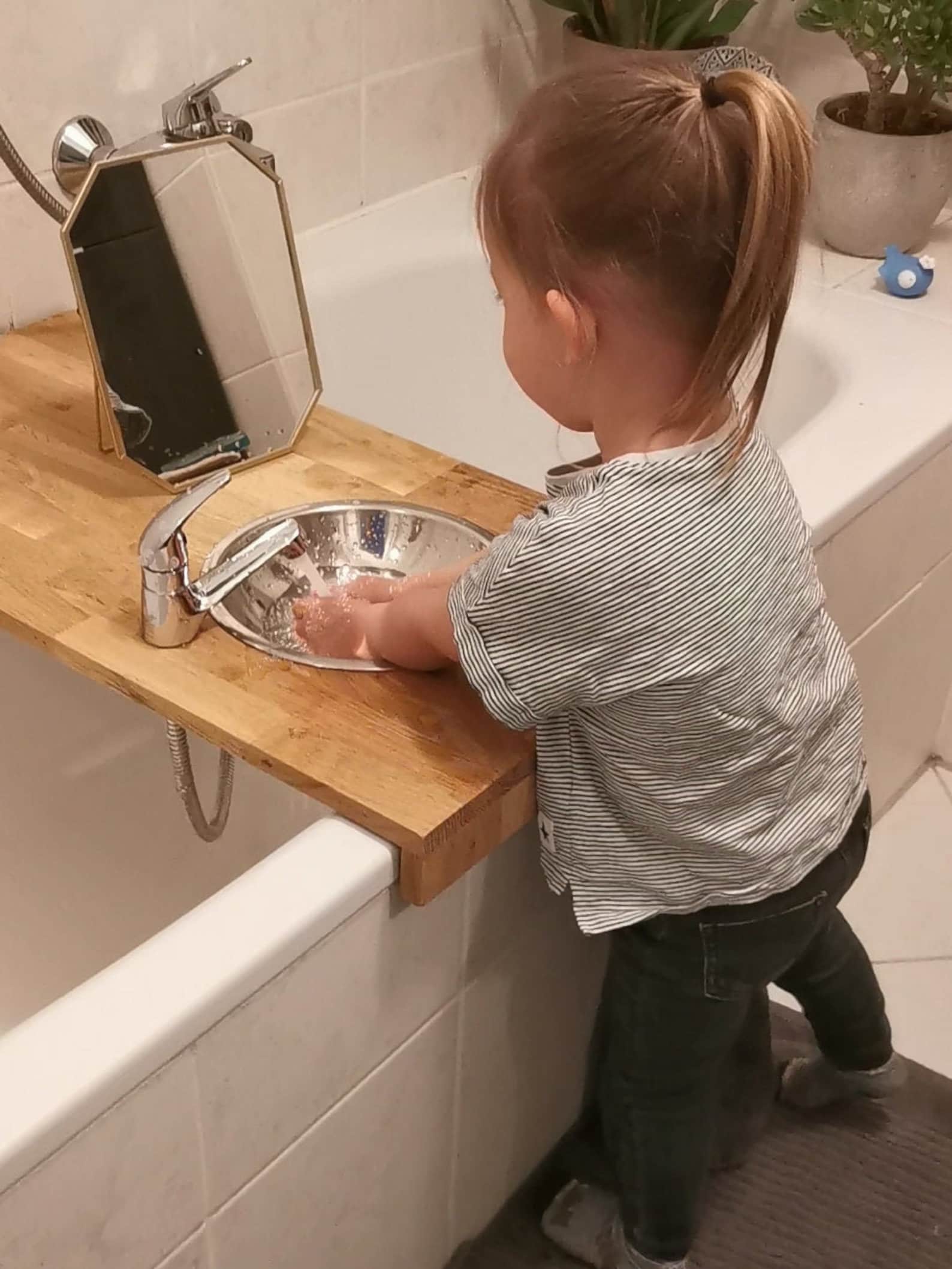 Waschbecken für Kinder/ Montessori Waschtisch für die | Etsy