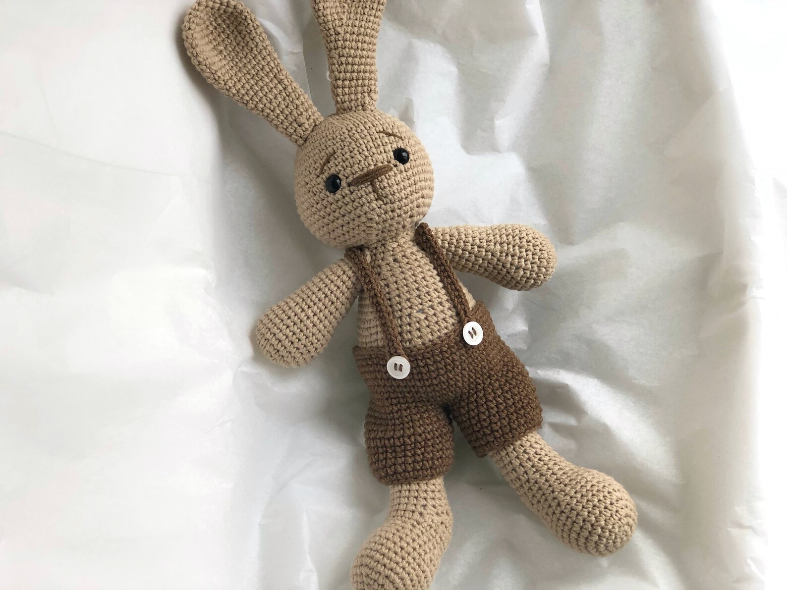 Bunny toys for boys and girls Cute knitted bunny toy gift idea | Etsy