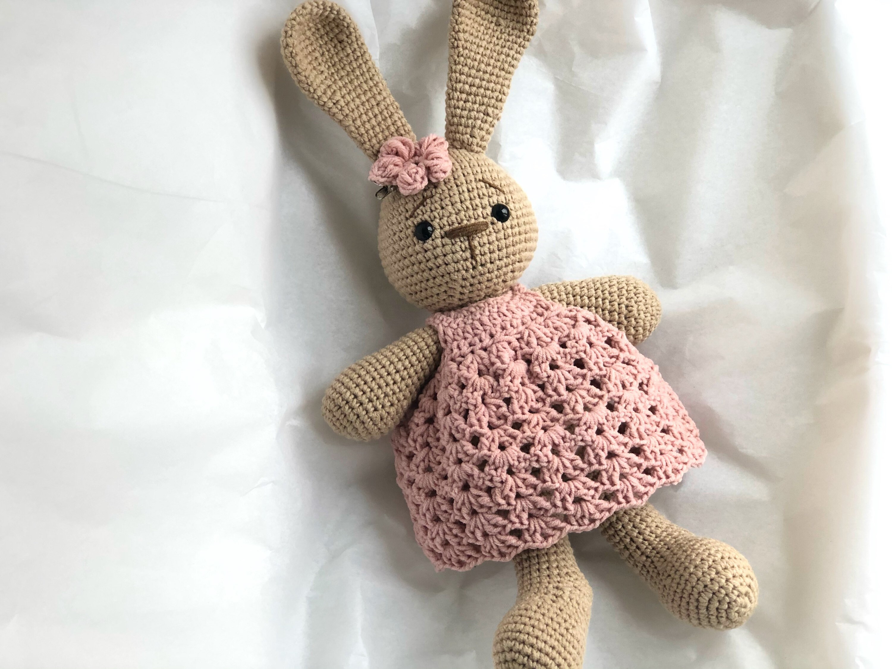 Bunny toys for boys and girls Cute knitted bunny toy gift idea | Etsy
